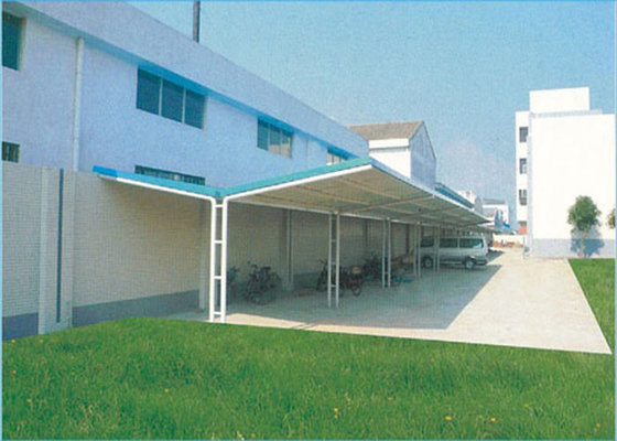 Double Side Solid Parking Shade Canopies For Car Shading Guaranteee 10 Years