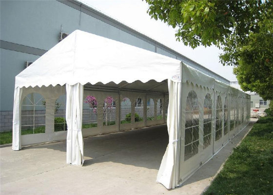 Aluminum Frame Clear Span Tents , Beautiful Large Party Tents for Sun Shelter