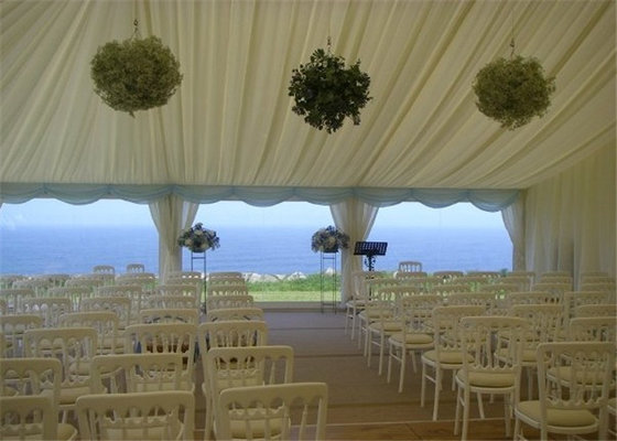 Aluminum Alloy PVC Large Party Tent A Frame For Wedding / Conference