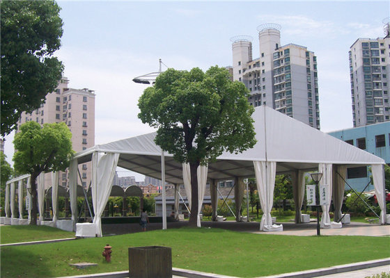 Aluminum Alloy PVC Large Party Tent A Frame For Wedding / Conference
