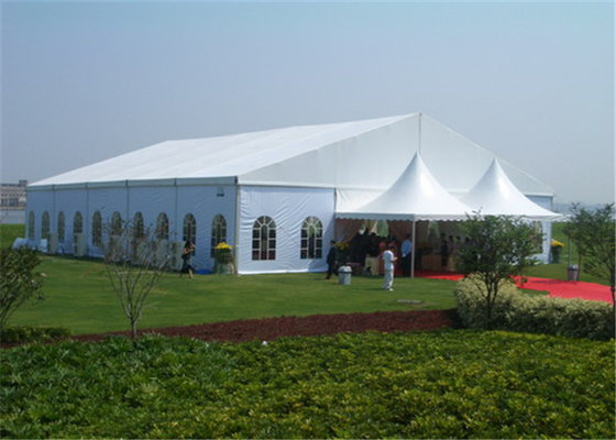 Luxury Outdoor Event Tents Pagoda Shape With PVC Clear Walls for Festival