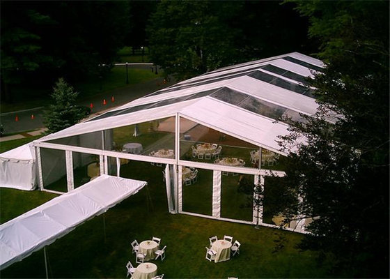 Commercial Big Clear Wedding Tents Aluminum Event Tent With PVC Fabric