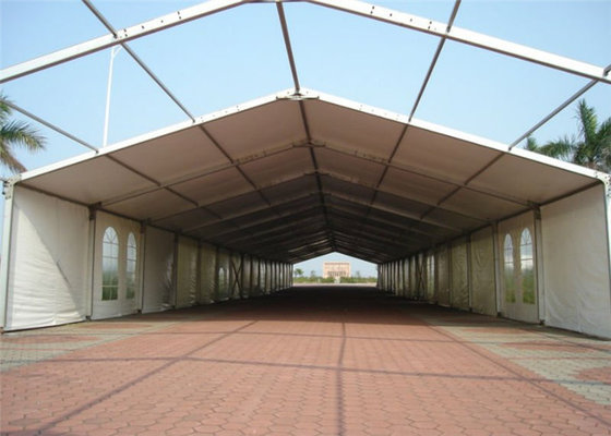 Temporary Big Outdoor Warehouse Tents For Storage With Clear Span , Outdoor Storage Tent