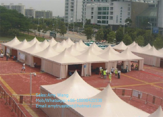 20x50m Double Storey Tent with ABS  Glass Wall for Luxury Festival , Outdoor Wedding Tents