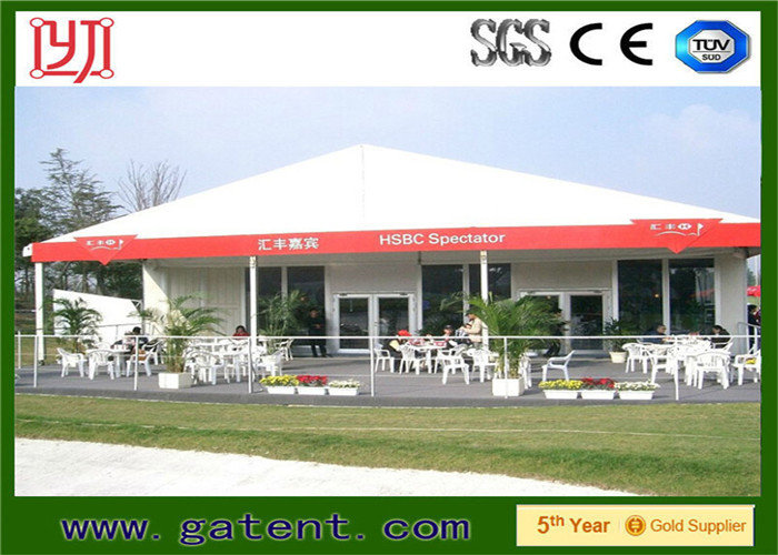 Long Life Span Big Aluminum Frame White PVC Cover Moveble Tents Can Be Bear -30 Temprature