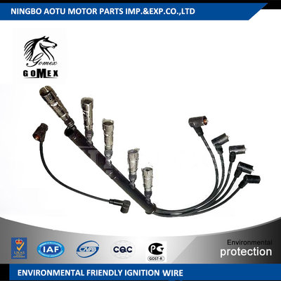 High Voltage Silicone Ignition Wire Set / High Performance Ignition Wires 443998031 For AUDI Car