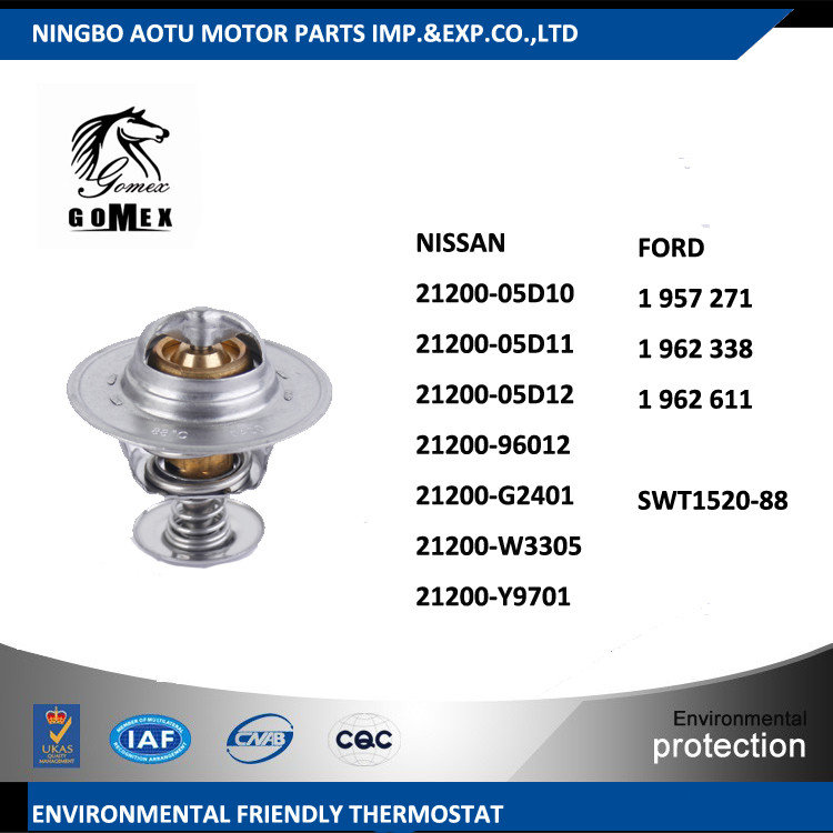 Coolant Thermostat  1957271 1962338 1962611 21200-05D10 21200-05D11 21200-05D12 21200-96012 SWT1520-88 for FORD , NISSAN