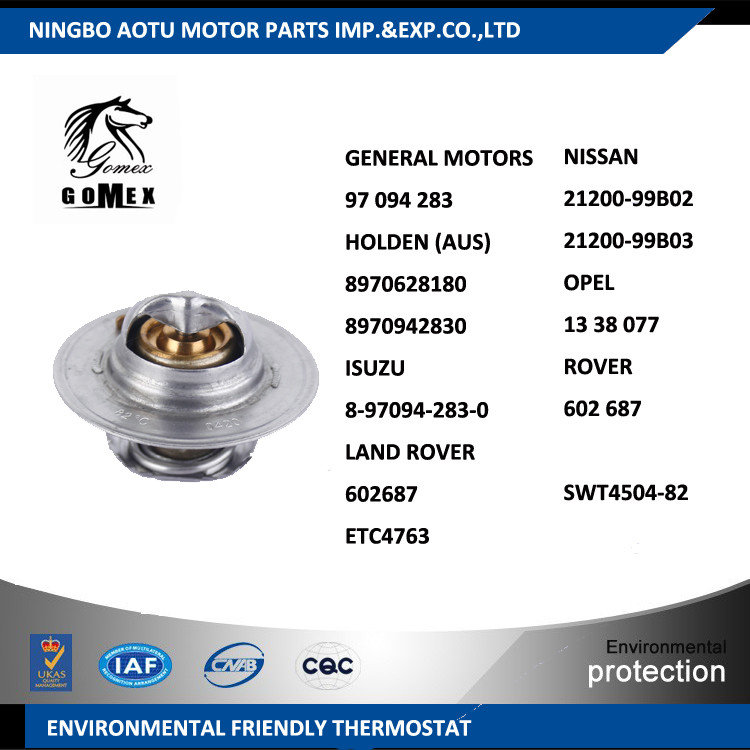 Auto Engine Thermostat SWT 4504-82 for GENERAL MOTORS HOLDEN (AUS)  ISUZU  LAND ROVER  NISSAN OPEL ROVER