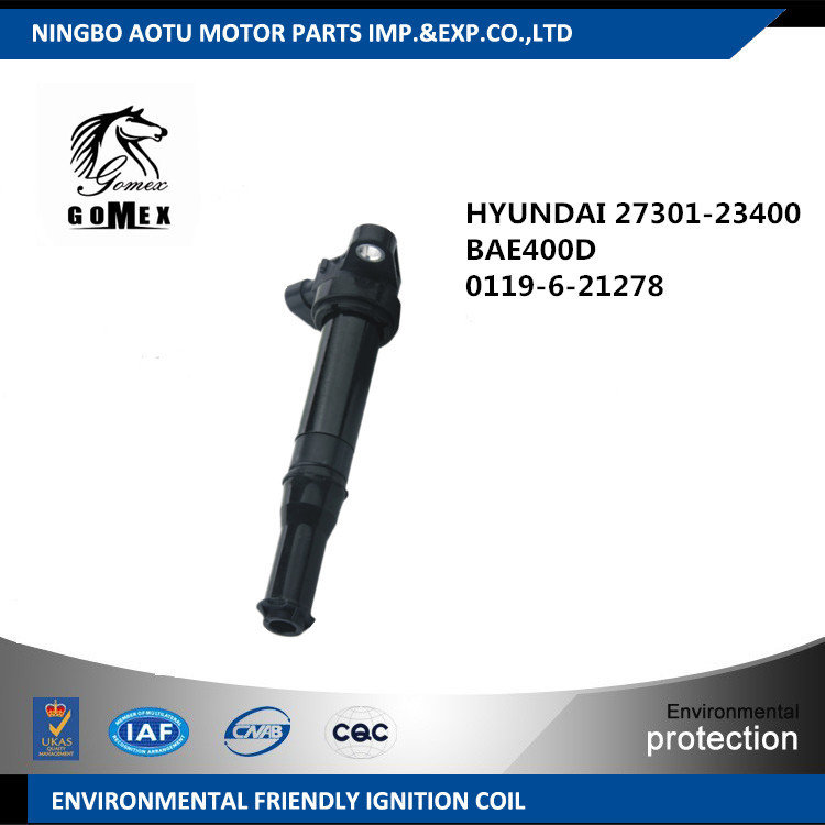HYUNDAI Car Ignition Coil , 27301-23400 BAE400D 0119-6-21278 Electronic Ignition Coil