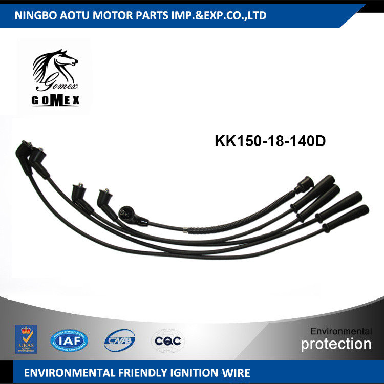 Car Ignition Parts High Heat Ignition Wire Set , 7mm Silicone Spark Plug Wires