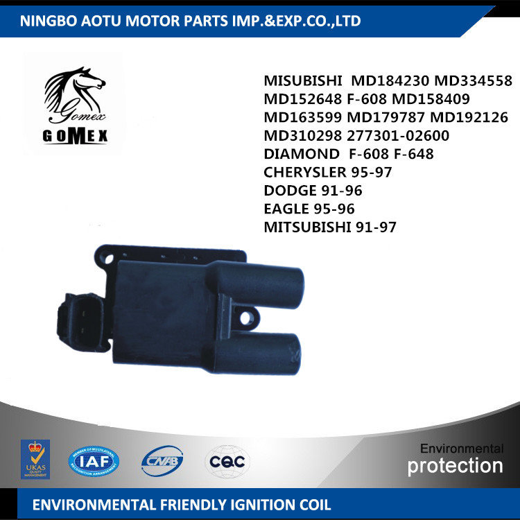 Car Ignition Coil Unit MISUBISHI MD184230 MD334558 CHERYSLER 95-97 DODGE 91-96 EAGLE 95-96 ignition parts