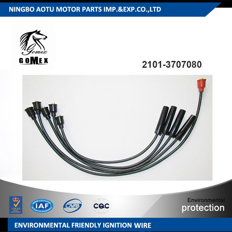 Heat Resistant Spark Plug Wires 2101-3707080 for LADA GAZ Ignition Cable Set