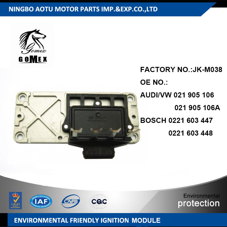 Auto Coil Ignitor Module for AUDI/VW 021 905 106 021 905 106A BOSCH 0221 603 447 0221 603 448