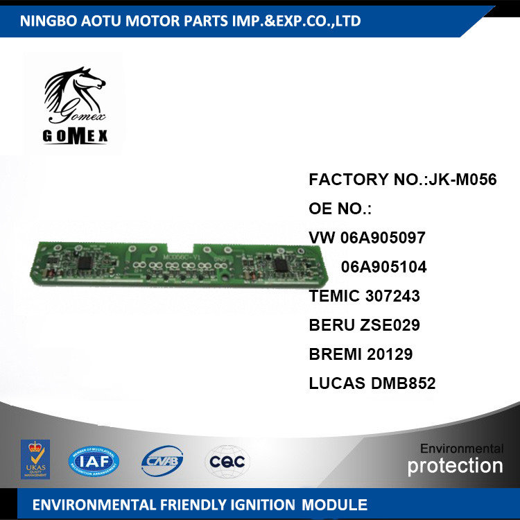 VW 06A905097 06A905104 TEMIC 307243 BERU ZSE029 BREMI 20129 LUCAS DMB852 Coil Ignitor Module
