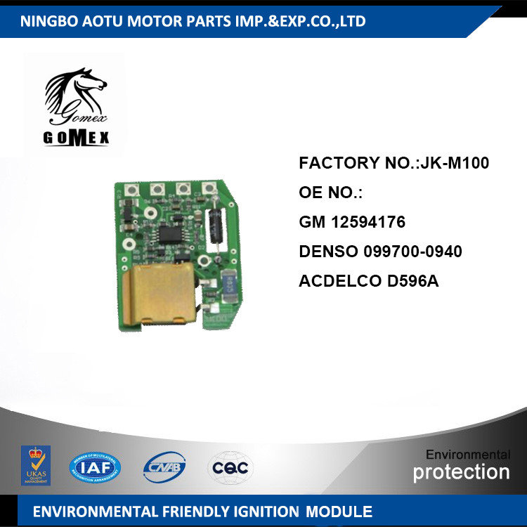 High Quality Auto Ignition Module for GM 12594176 DENSO 099700-0940 ACDELCO D596A