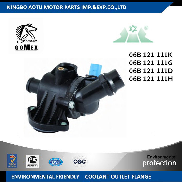 06B121111K 06B121111G 06B121111D Coolant Outlet Flange For PASSAT AUDI A4 AUDI A6