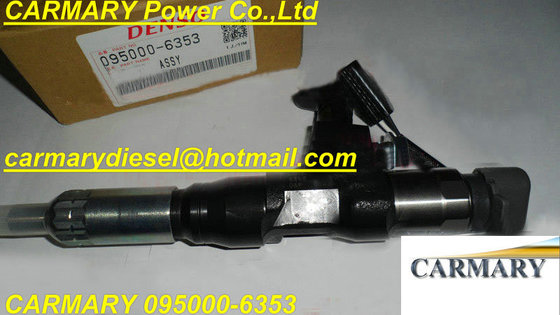 Denso common rail injector 095000-6353 095000-6352 for KOBELCO SK200-8 SK260-8
