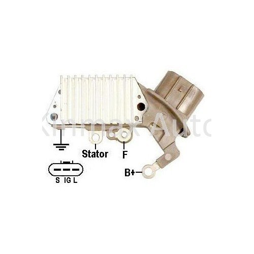 14.6V Vehicle Voltage Regulator 1260001810 KJ0118W70 Electrical Systems