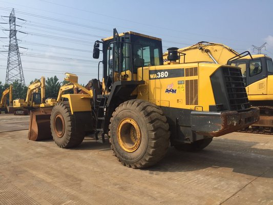 China High condition  WA380-6 komatsu loader,used loader WA70,WA380-3,WA320,WA470 supplier