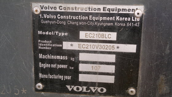 Cheap price EC210BLC volvo excavator,EC140BLC,EC240BLC,EC290BLC,EC360BLC hot selling supplier