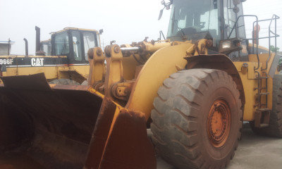 Good engine 980G cat  loader,also 966D, 966E,966G,950E,980C japan loader supplier