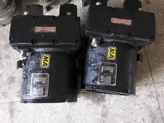 DC motor for locomotive use