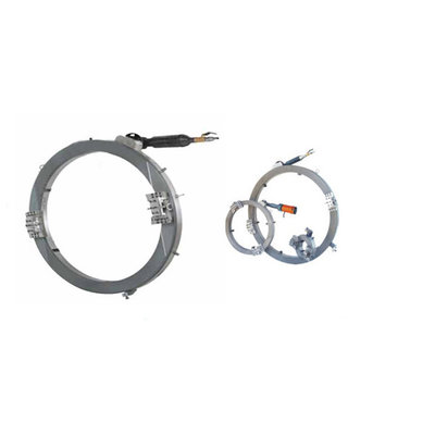 pneumatic pipe cold cutting and beveling machine