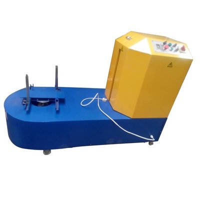 Airport luggage wrapping machine