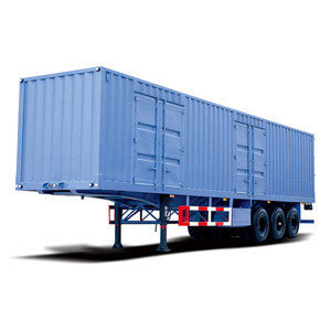Double axle van semitrailer