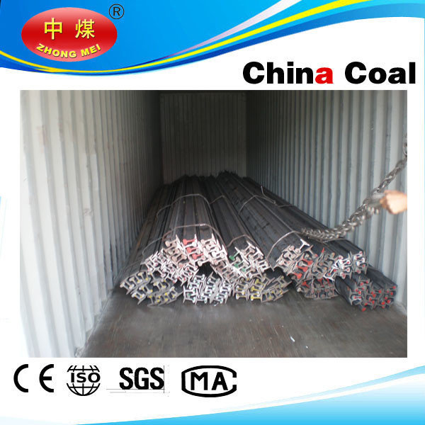 Q235 High quality carbon light steel rail form China steel rail manufacture