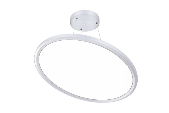 80w Suspended Ceiling Round LED Panel Light Epistar2835 For Paper Chandelier