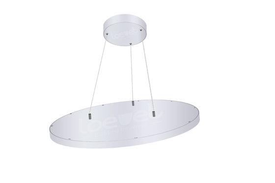80w Suspended Ceiling Round LED Panel Light Epistar2835 For Paper Chandelier
