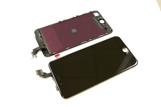Multi Touch iPhone 7 LCD Display Mobile Phone White Color Polarizer Supported