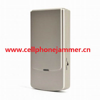 Mini Portable Cell phone & GPS Jammer + Silvery(GSM,CDMA,DCS,GPS)