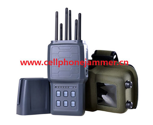 6 Bands All CellPhone Handheld Signal Jammer