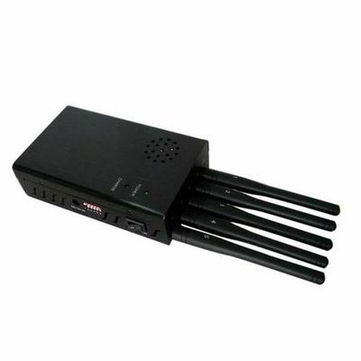 Selectable Handheld 3G 4G LTE All Phone Signal Blocker & GPS Jammer
