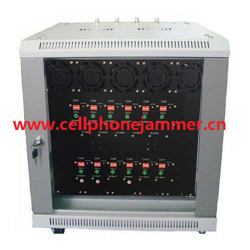 10Bands Adjustable High Power Signal Jammer GSM CDMA 3G 4G and Customize the frequency