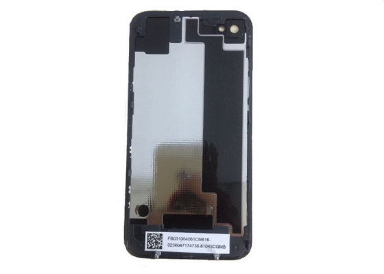 Iphone 4s Cell Phone Spare Parts / Replacement Parts Back Glass Back Cover Housing