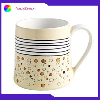 Lead Free Handmade Stoneware Coffee Mugs , Ceramic Stoneware Mugs Eco - Friendly