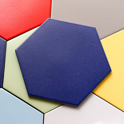 Gekleurde van de de Keukenbadkamers van de Glans Hexagon Keramische tegel van het de Hexuitdraaimozaïek de Vloertegel