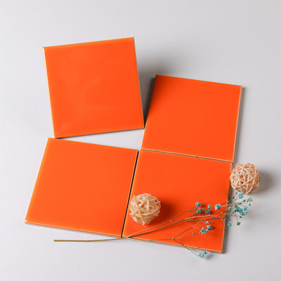 De Muurtegels 10x10, Decoratieve Keramische tegel 4x4 van de zon Oranje Moderne Keuken
