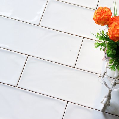 10x30 glanzende Moderne Decoratieve Muurtegels voor Keuken Antibacteriële Backsplash