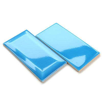 Tegels 75x150mm van de hemel Blauwe Kleurrijke Muur Woonkamerontwerp voor Binnenhuisarchitectuur