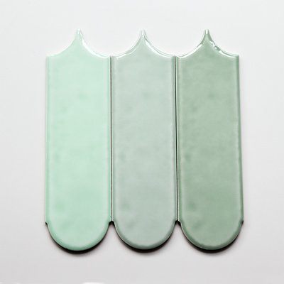 Misstap van de Muurtegels 90x300 van de veervorm de Glanzende Decoratieve niet voor Woonkamer