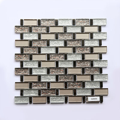 Decoratie Gekleurde Tegels 300x300mm van het Glasmozaïek voor Keuken Backsplash