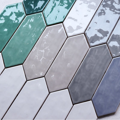 100x300 de pijl vormde Decoratieve Muurtegels voor Keuken Backsplash Vriendschappelijke Eco
