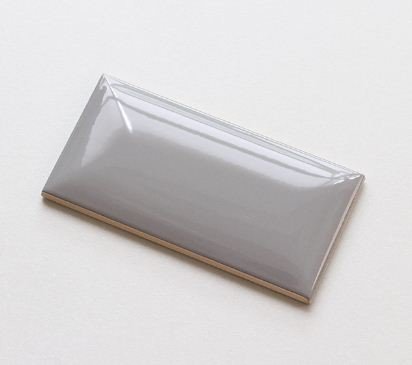 Het brood kijkt Decoratieve Ceramische de Muurtegels 7.5x15cm van de Ontwerp Grijze Kleur