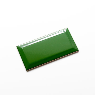 100x200mm de Groene Tegels van de Schuine randmetro voor Binnenlandse het Waterabsorptie van de Muurdecoratie