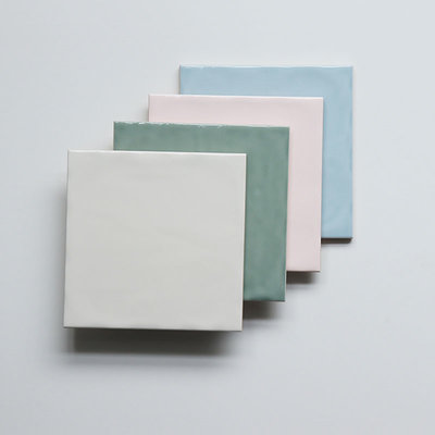 Ongelijke Oppervlakte 15x15cm van het huisdecor Donkergroene Ceramische Muurtegel