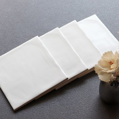 Van de de Metromuur van de huis de Decoratieve Keuken Backsplash Verglaasde Tegels 15*15 Cm in Wit